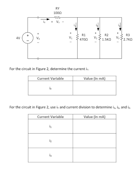 Solved For The Circuit In Figure 2 determine The Current