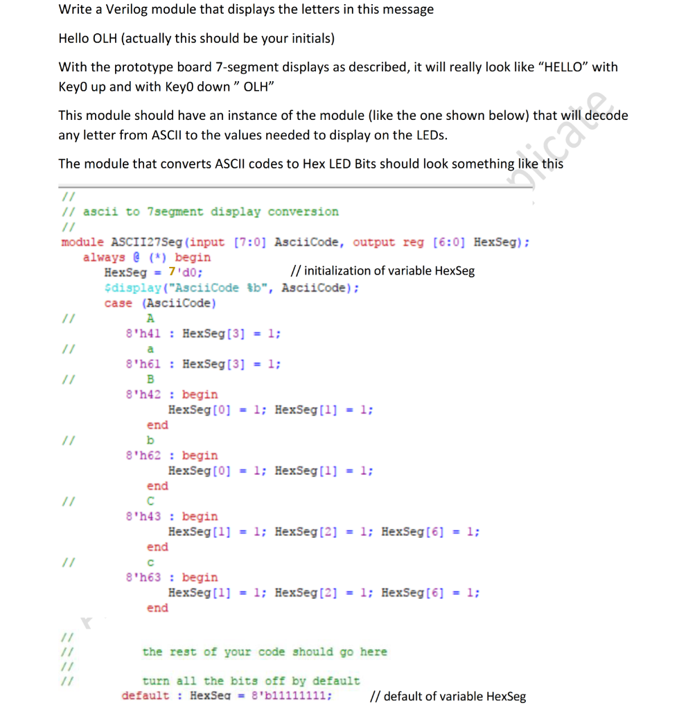 Solved Complete the code above for all 26 letters and 10 | Chegg.com