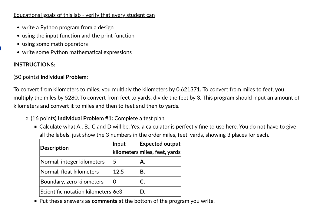 Solved Educational goals of this lab - verify that every | Chegg.com