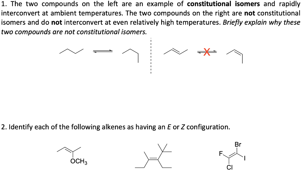 [Solved]: 1. The two compounds on the left are an example