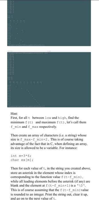 . (15 points) Complete the attached program plot.c to | Chegg.com