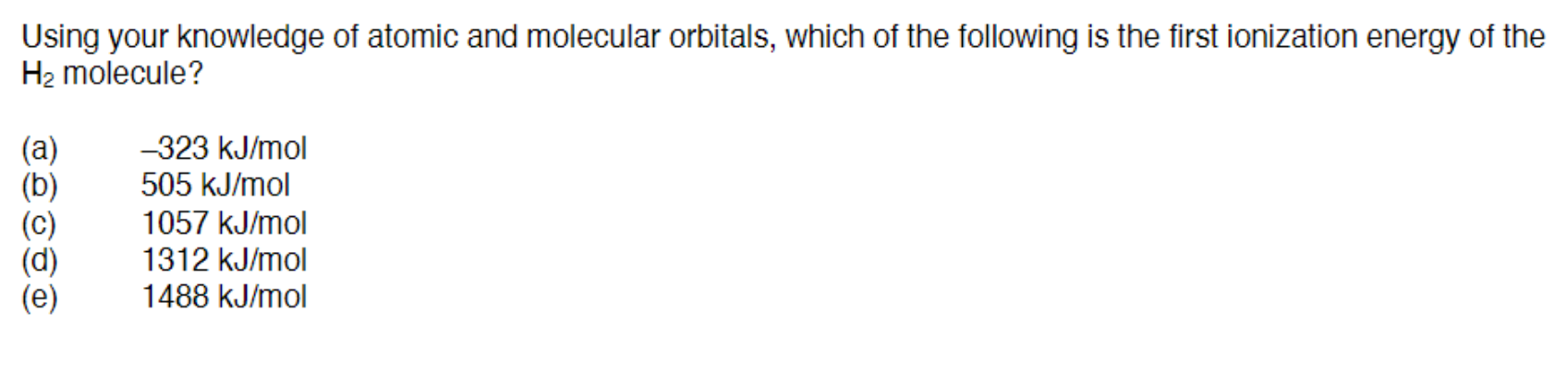 Solved Using your knowledge of ﻿atomic and molecular | Chegg.com