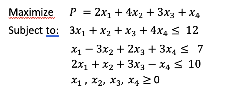 Solved Maximize Subject to: | Chegg.com