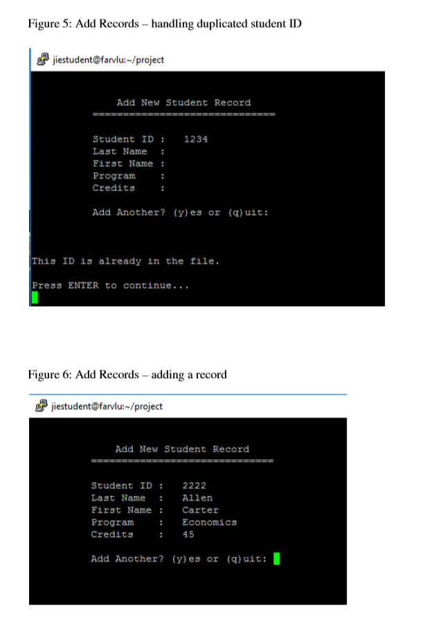 Solved This project is to acquaint you with fundamental UNIX | Chegg.com