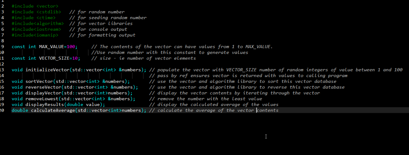 Solved The code that you are going to develop for this | Chegg.com