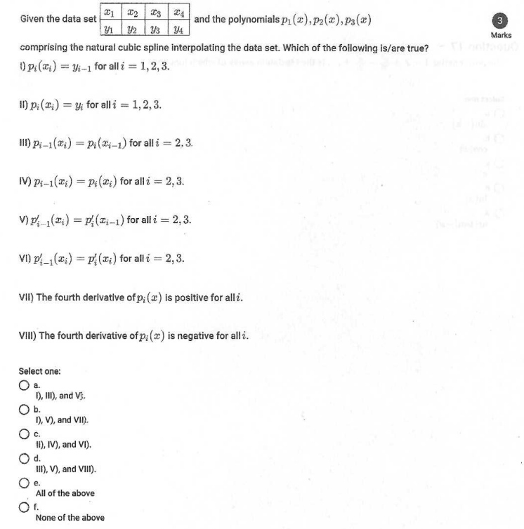 Solved Given the data set and the polynomials, comprising | Chegg.com