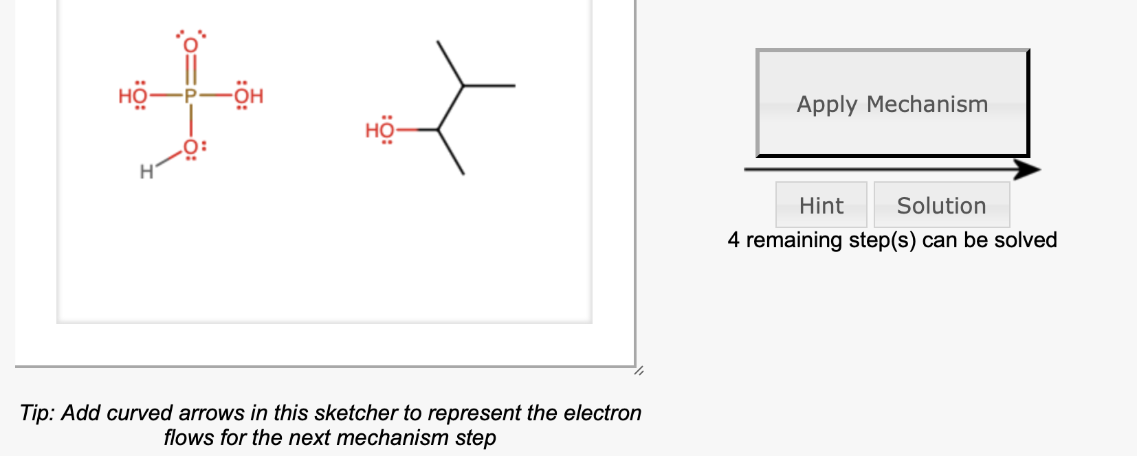 Solved Apply MechanismTip: Add curved arrows in this | Chegg.com