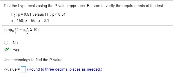 Solved Test the hypothesis using the P-value approach. Be | Chegg.com