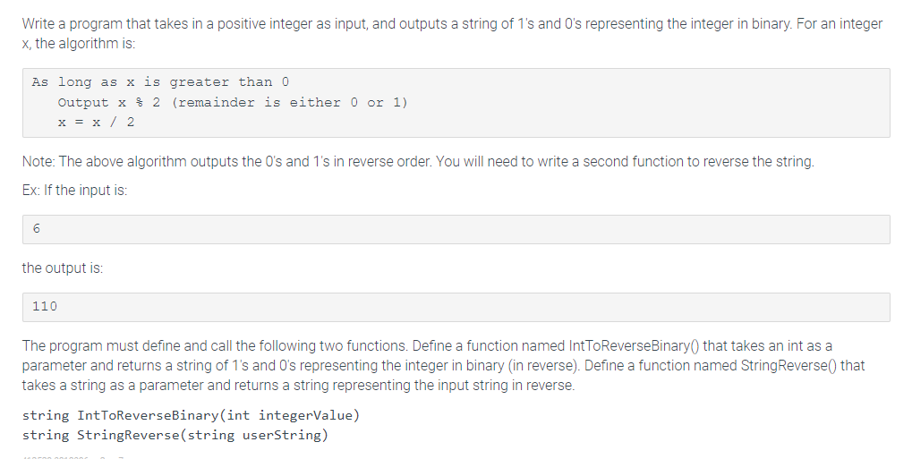 Solved Write a program that takes in a positive integer as | Chegg.com