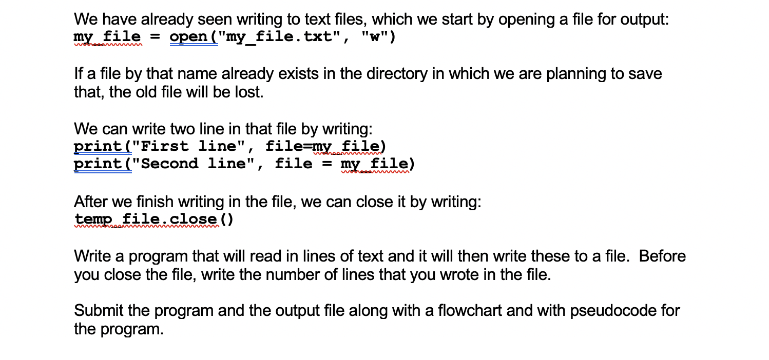 Solved Write this program assignment in python, need | Chegg.com