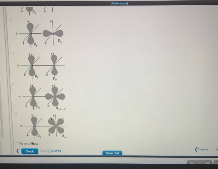 Solved References) EXERCISE Sigma Bonding Sigma bonds can | Chegg.com