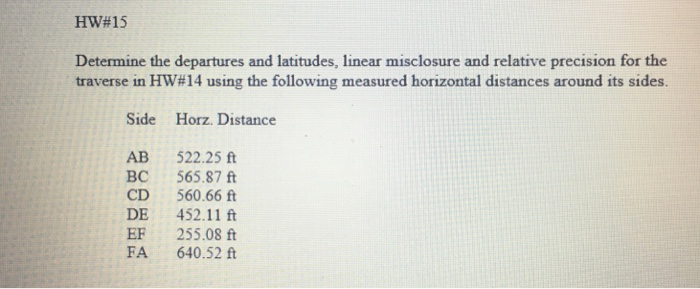 Solved HW#13 Compute the angular errors and balance the | Chegg.com