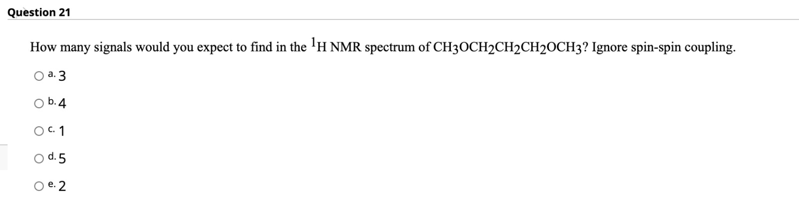 Solved Predict the splitting pattern you would observe for | Chegg.com