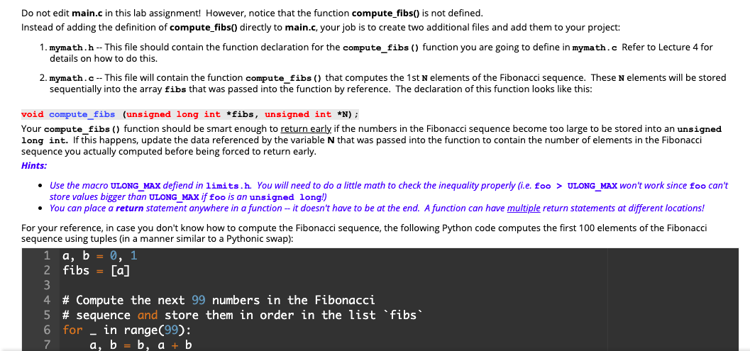 Solved Writing all your code in one file is great for small | Chegg.com