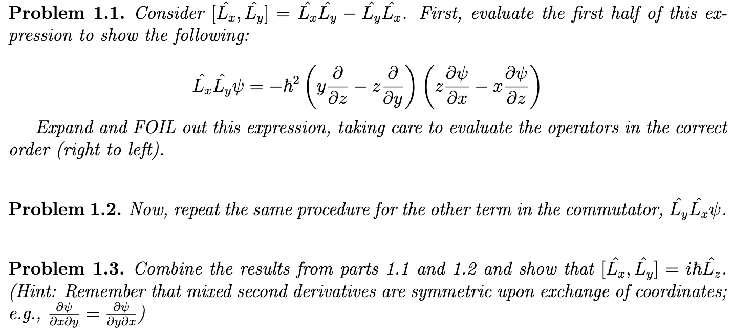 Solved In this problem, you will establish the commutation | Chegg.com