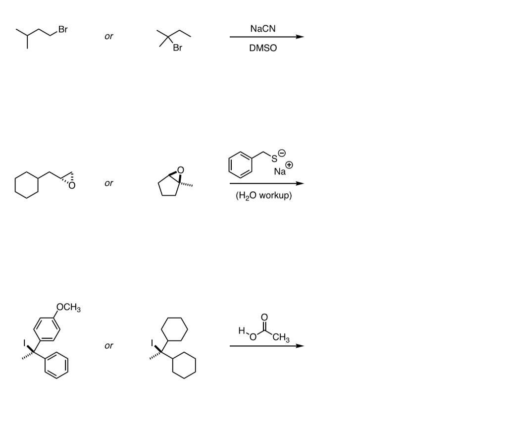 Solved 4. Choose the more reactive substrate of the two | Chegg.com