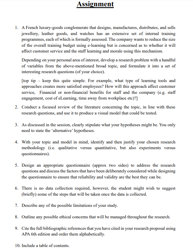 Solved A French luxury-goods conglomerate that designs, | Chegg.com