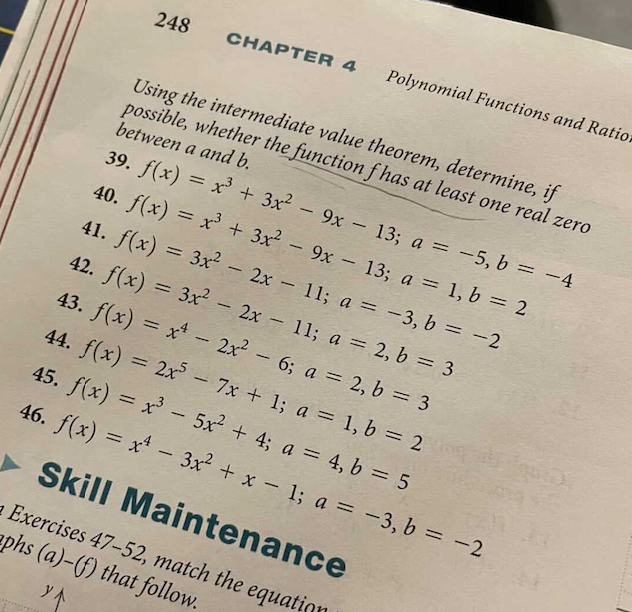 Solved 248 CHAPTER 4 Polynomial Functions and Ratio - Using | Chegg.com