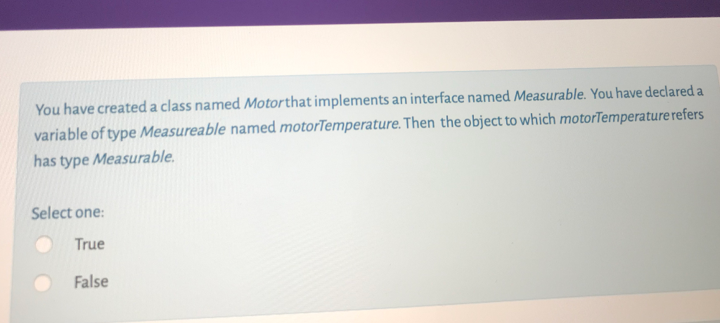 Solved You have created a class named Motorthat implements | Chegg.com