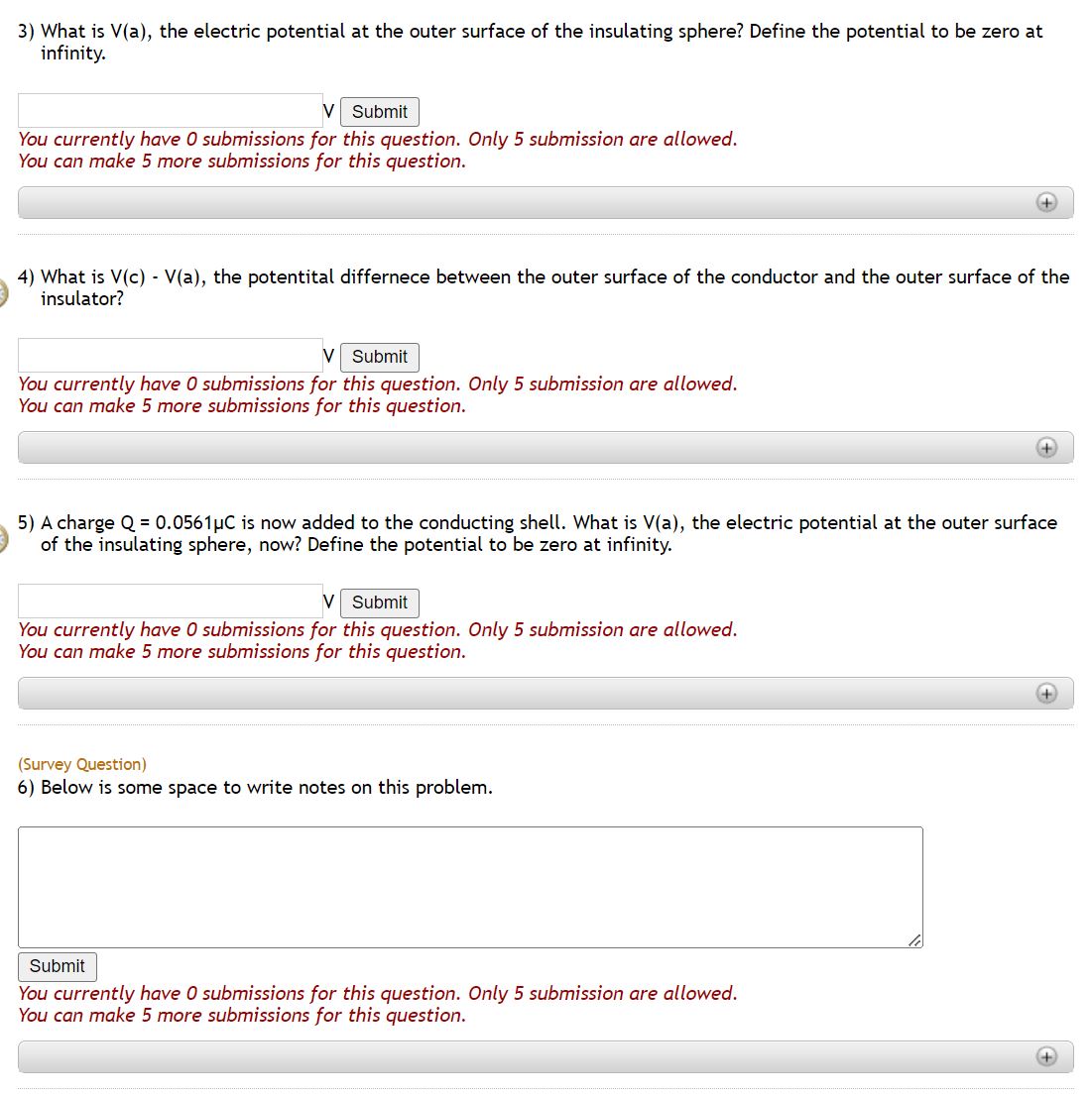 Solved A solid insulating sphere of radius a=5 cm is fixed | Chegg.com