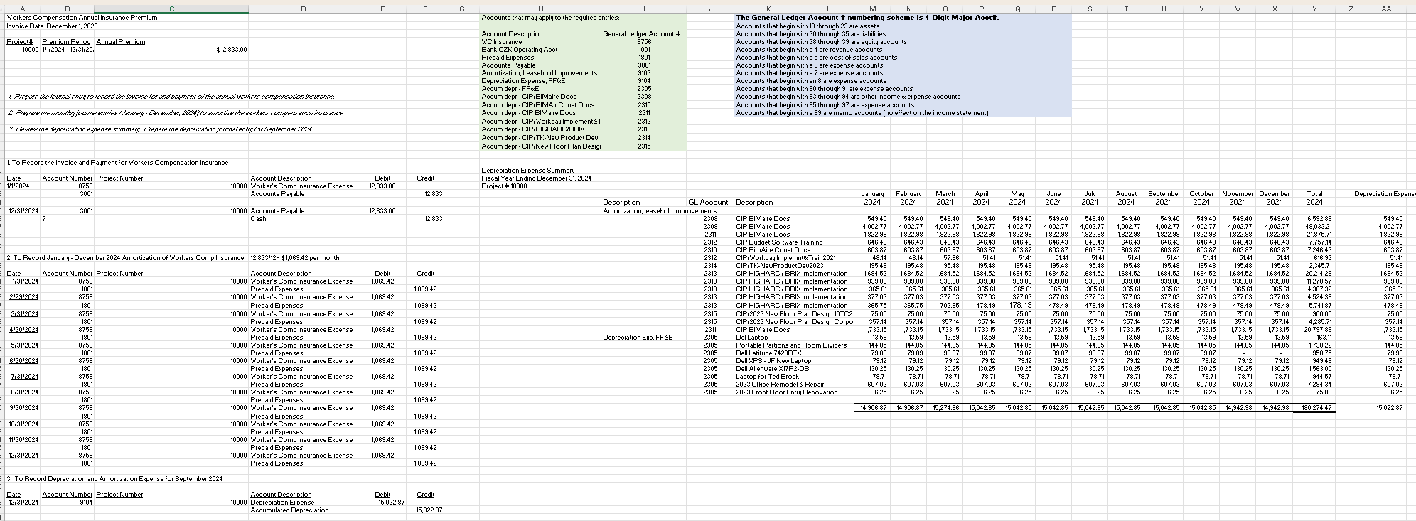 1. ﻿ Prepare the journal entry to record the invoice | Chegg.com
