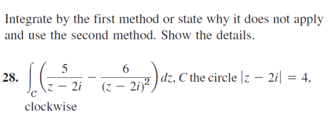 Solved Integrate by the first method or state why it does | Chegg.com