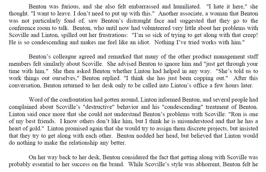 Solved Lisa Benton (A) Case Study (OB, HR Management and | Chegg.com
