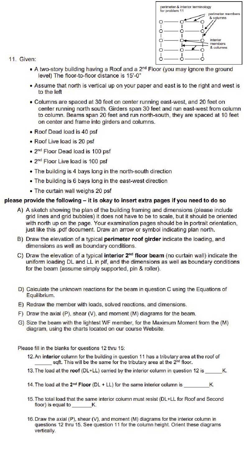 Solved perimeter & interior terminology for problem 11 | Chegg.com