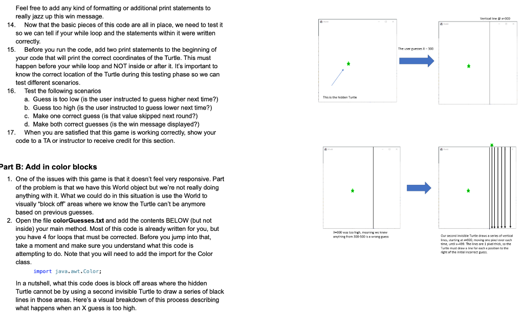 Solved Part A: Designing the base game 1. The goal of the | Chegg.com