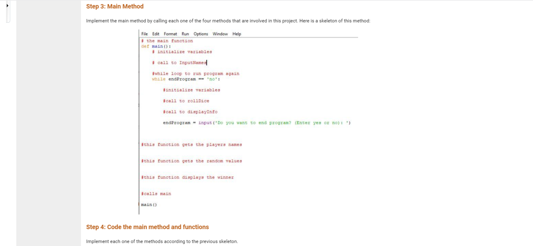 Solved We are going to be implementing in Python the same | Chegg.com
