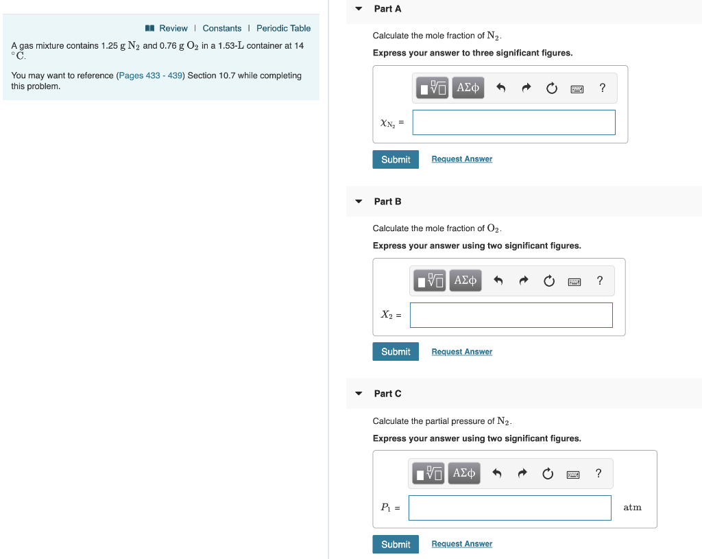 Solved Part A IReview Constants I Periodic Table Calculate | Chegg.com