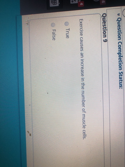Solved s Question Completion Status: Question 9 Exercise | Chegg.com
