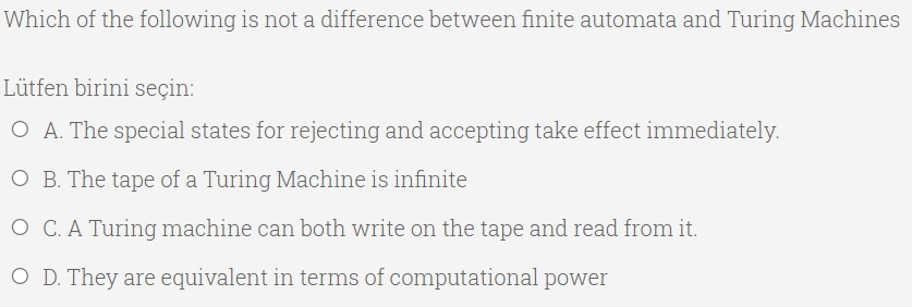 Solved Which of the following is not a difference between | Chegg.com