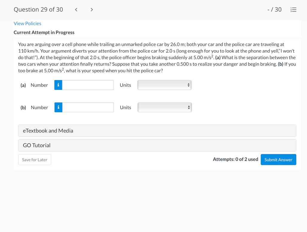 Solved You are arguing over a cell phone while trailing an | Chegg.com