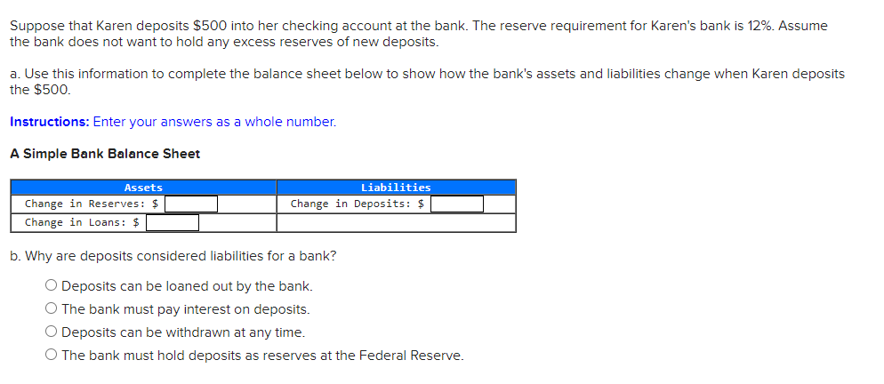 Solved Use the following table to determine the levels of M1 | Chegg.com