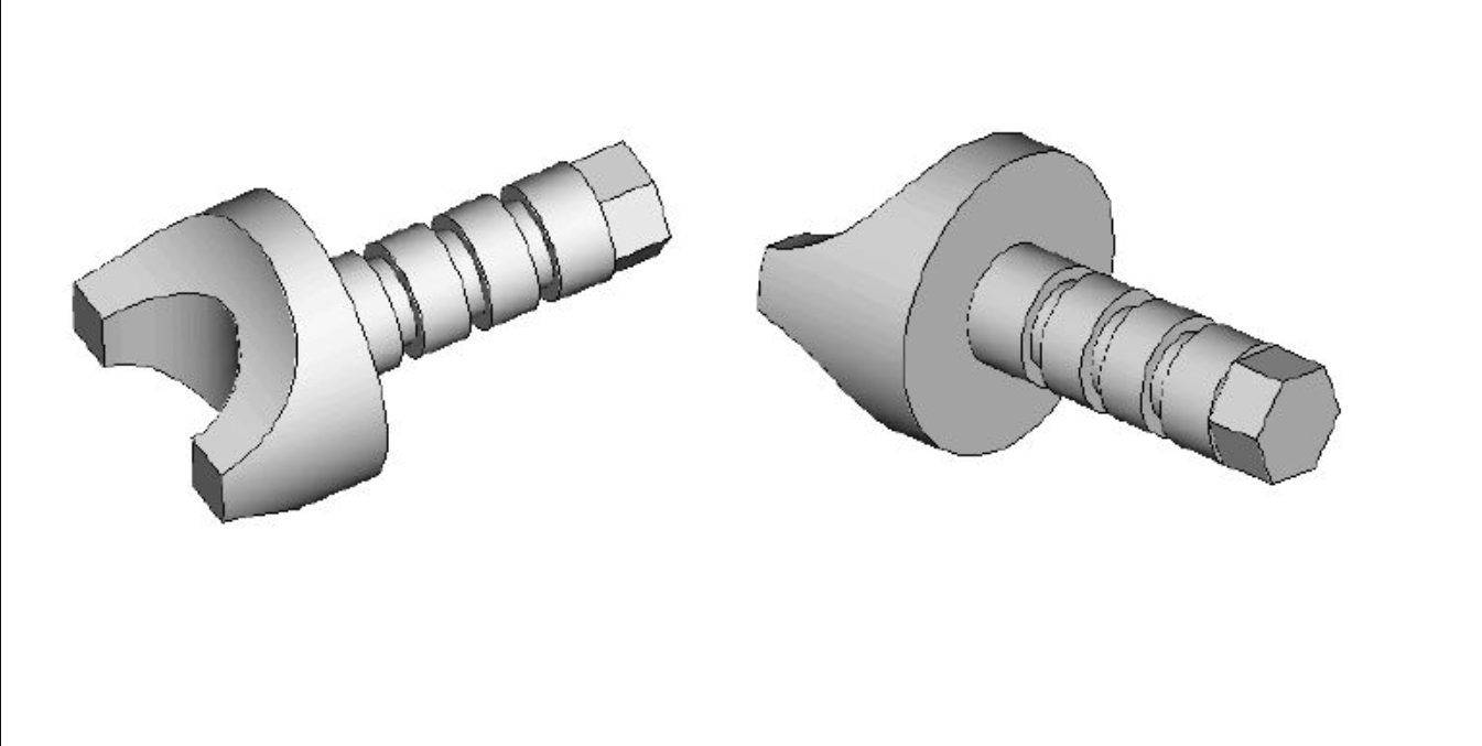 Solved Please, 3D model this object using any 3D software | Chegg.com