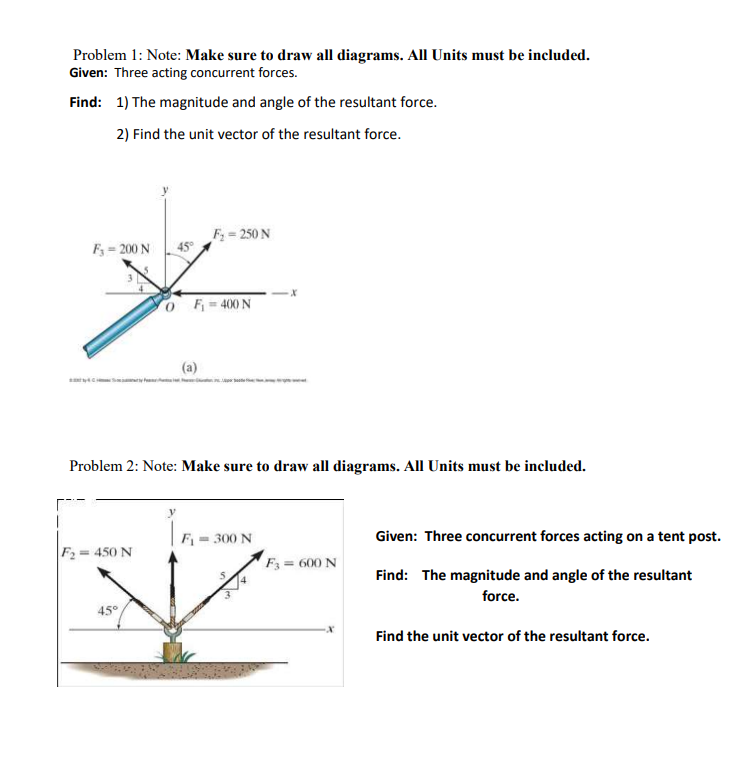 Solved Problem 1: Note: Make sure to draw all diagrams. All | Chegg.com