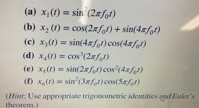 Solved 2.15 Using the uniqueness property of the Fourier | Chegg.com