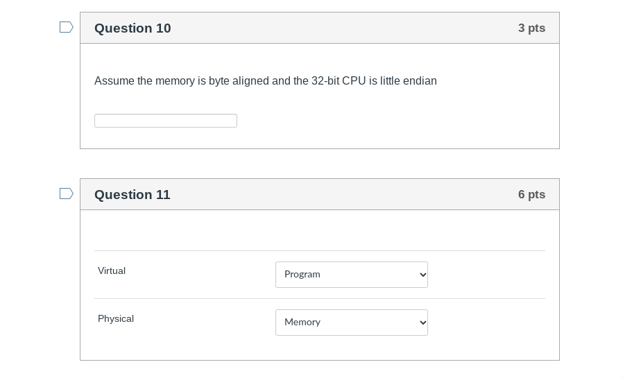 Solved The following ten questions refer to accessing | Chegg.com