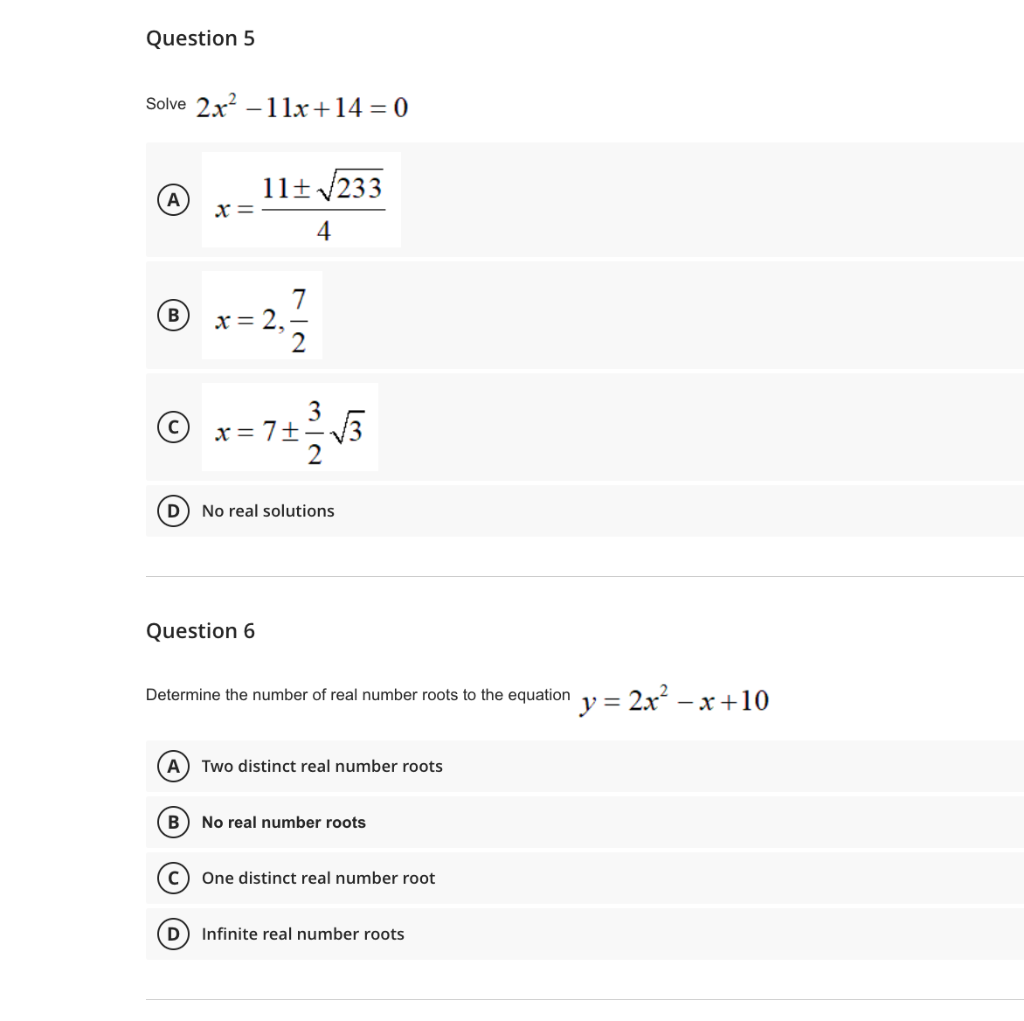 Solved Which of the following graphs is the graph of the | Chegg.com