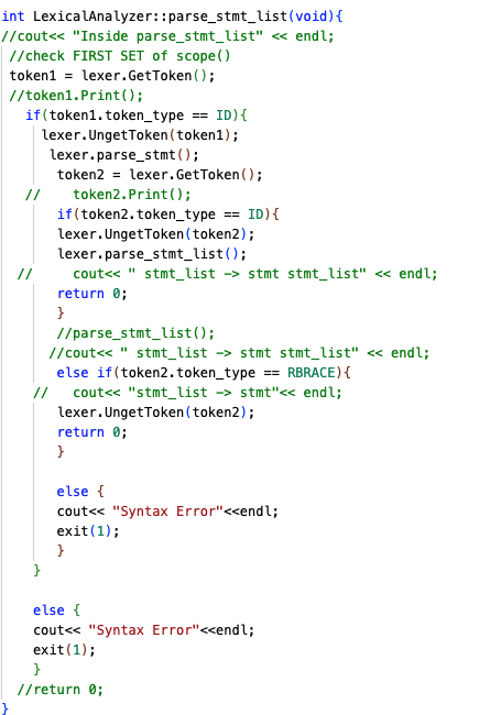 Solved This is based on a lexical analyzer. Please help | Chegg.com