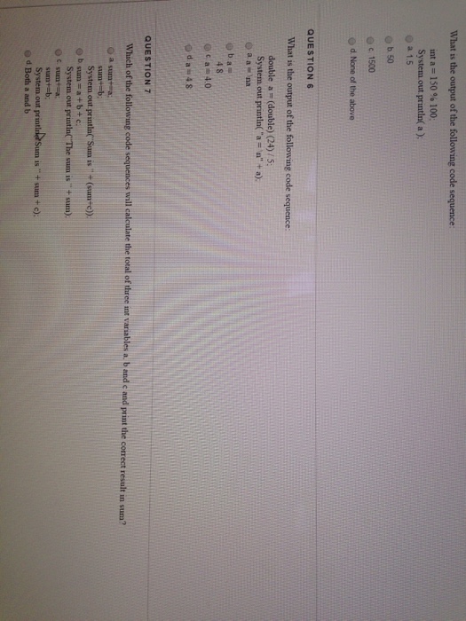 Solved QUESTION 1 When saving your Java source code for | Chegg.com