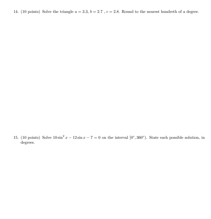 Solved I need help with math assignment, I am extremely | Chegg.com