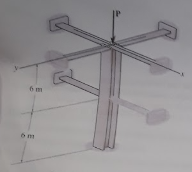 Solved The following steel column can be considered pinned | Chegg.com