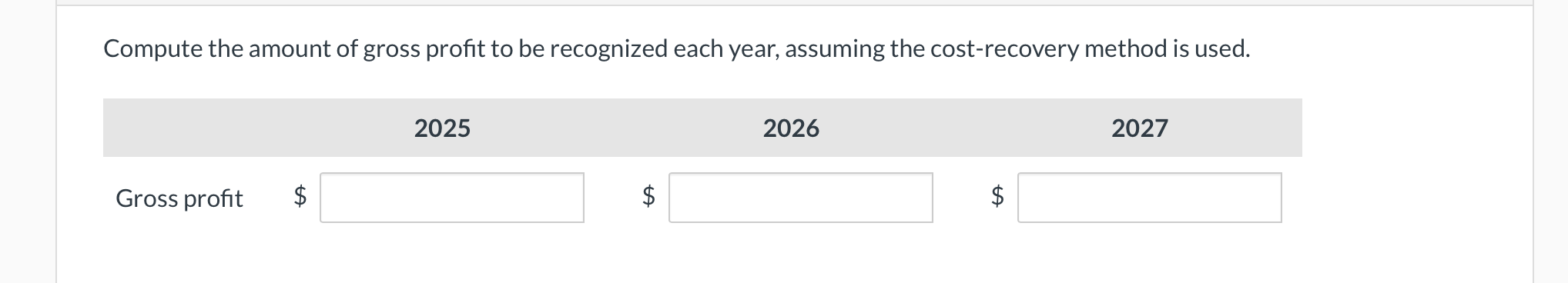 Solved During 2025 , Crane Company started a construction | Chegg.com