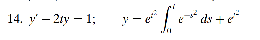 Solved In each of Problems 7 through 14 verify that each | Chegg.com