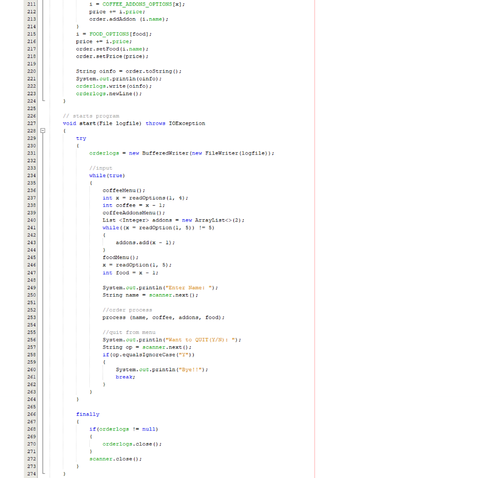 Solved Java --- How do I write to a .txt file using either | Chegg.com