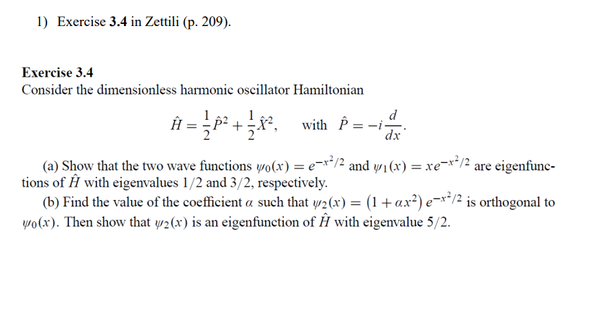 Solved Consider two operators A and B whose matrices are | Chegg.com