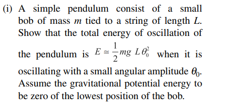 Solved (ii) Three identical pendulums A, B and C are | Chegg.com