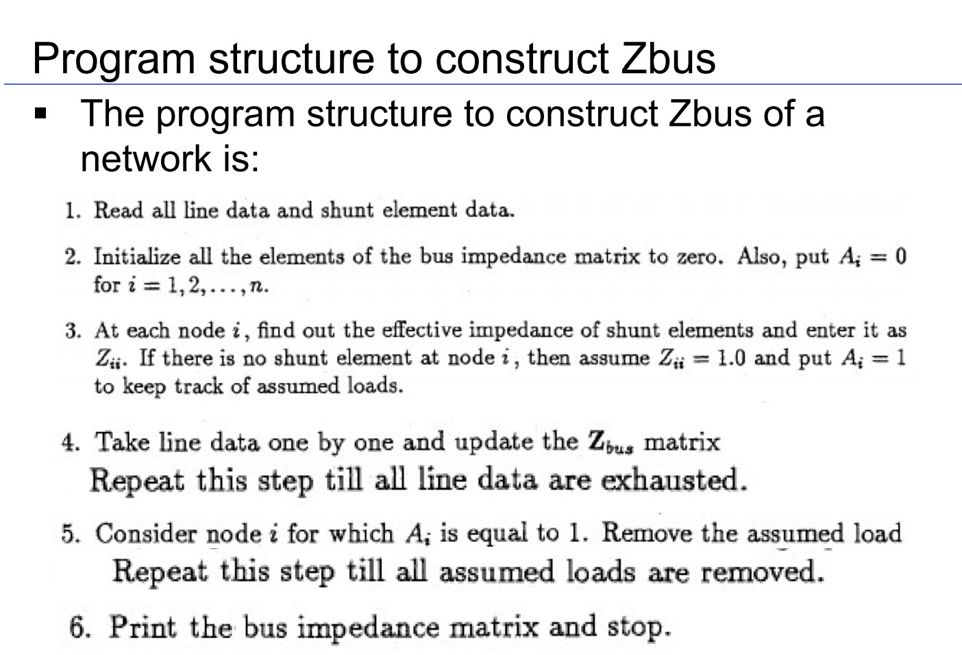 Problem 1 (20 points). Construct the bus impedance | Chegg.com